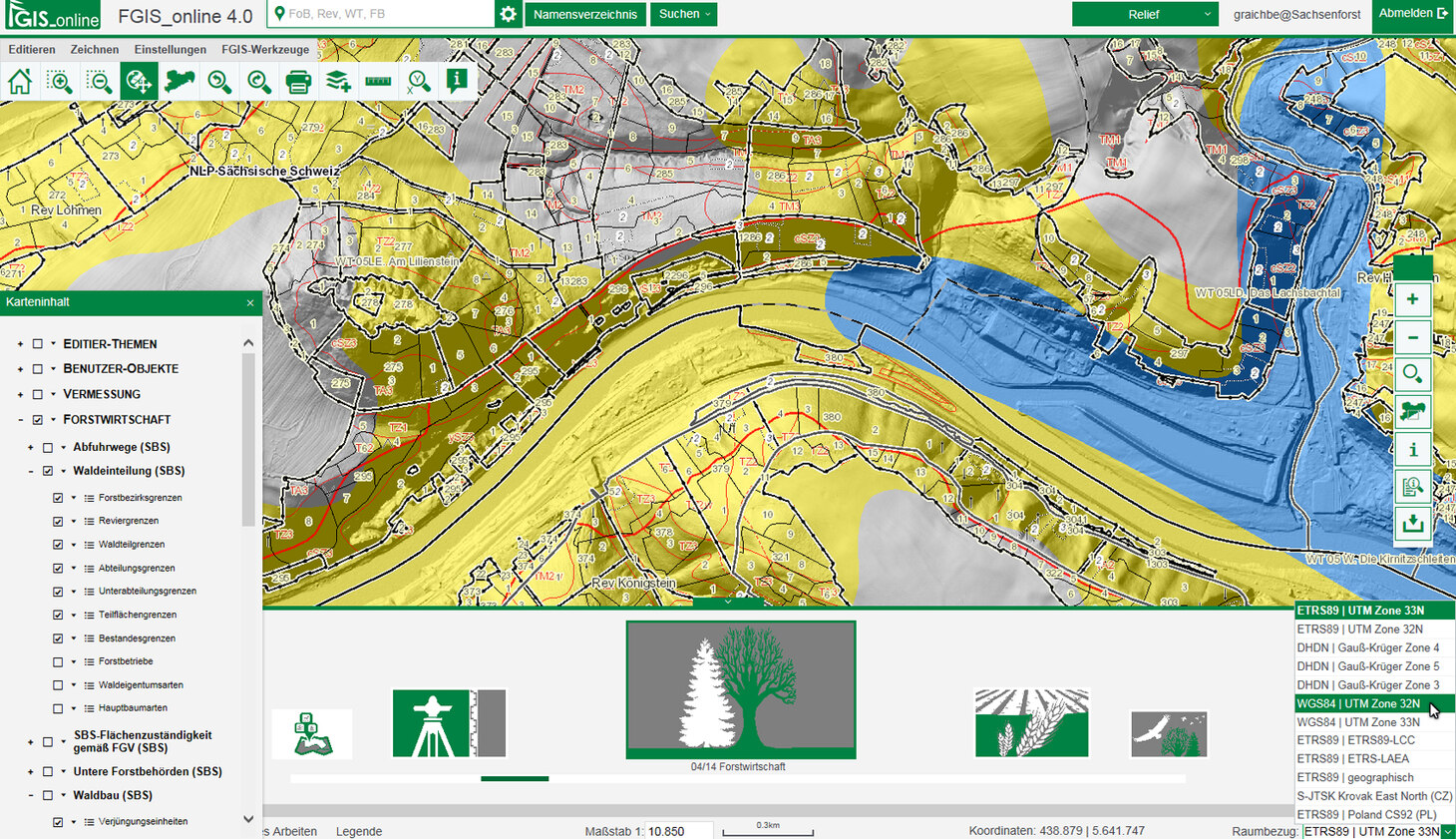 FGIS_online - Staatsbetrieb Sachsenforst - sachsen.de